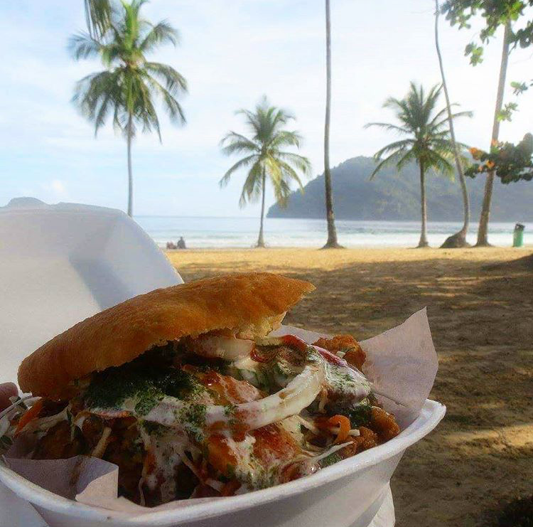 BAKE AND SHARK (Asha’s, Maracas, Trinidad) – JENNA G THE HIJABI TT